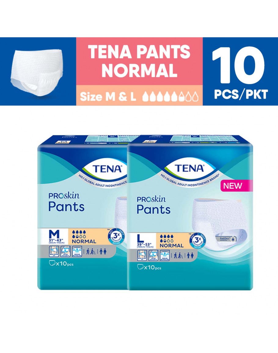 TENA Pants Normal Unisex Adult Diapers