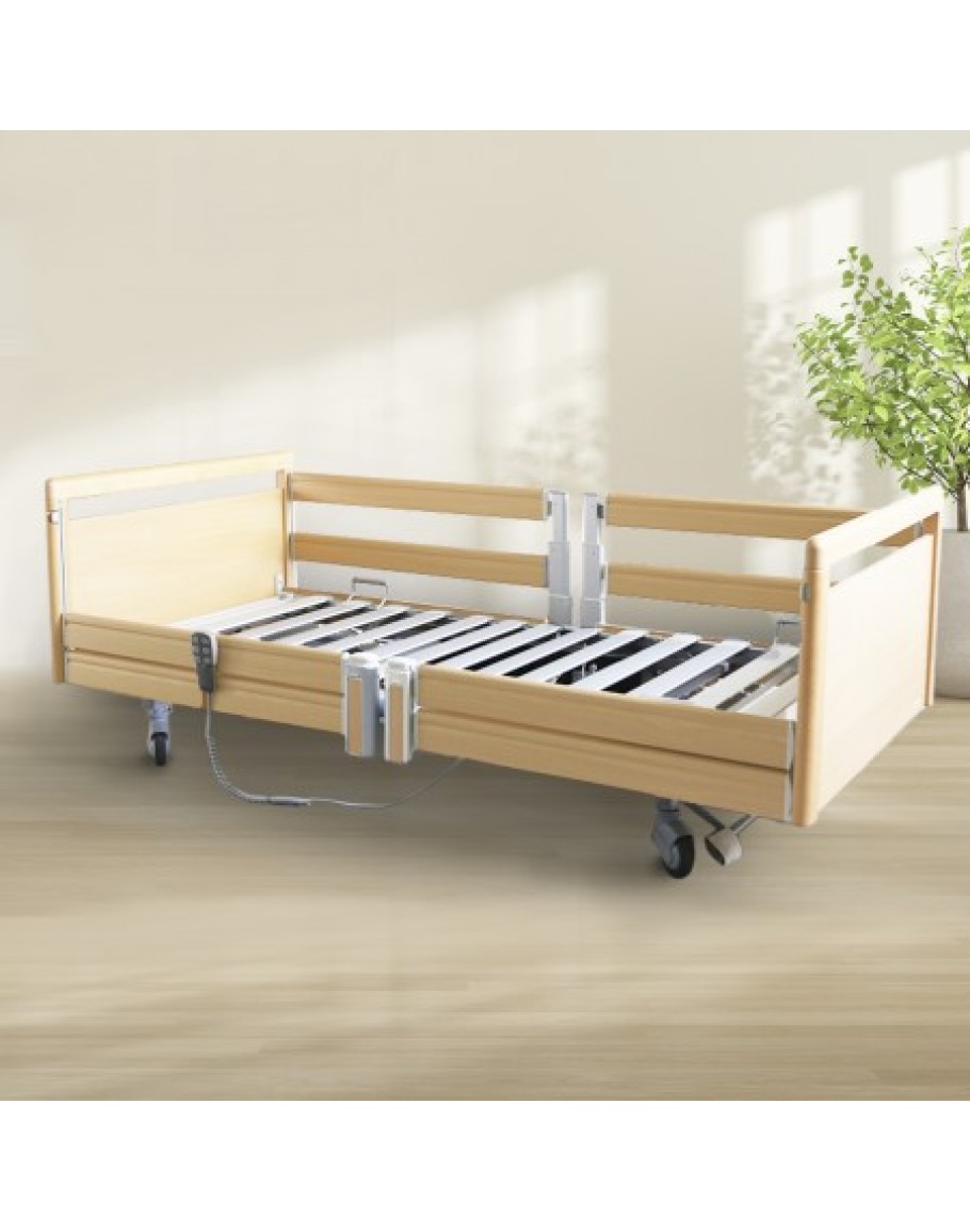Livorno Premium Nursing Bed, Split Side Rails