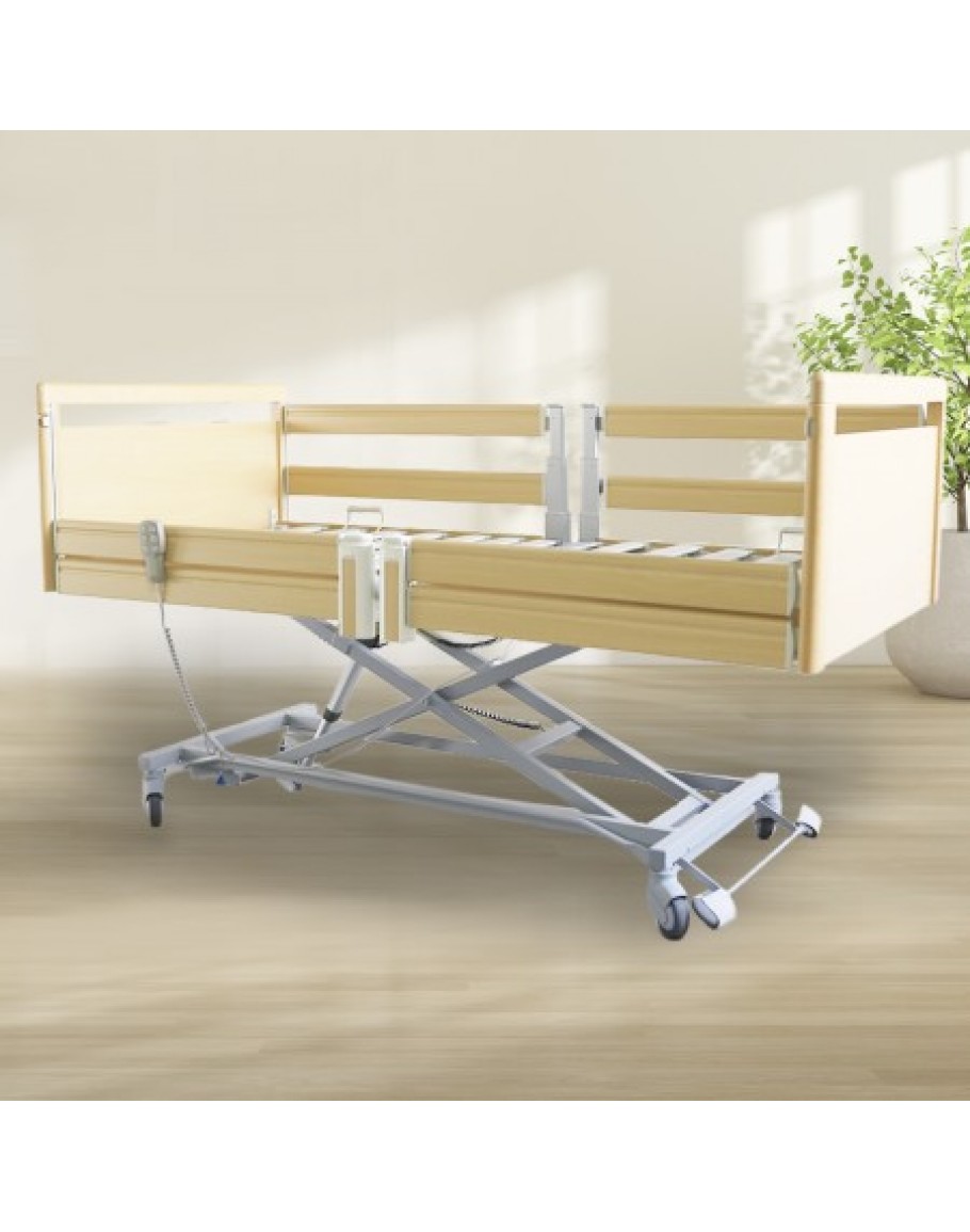Livorno Premium Nursing Bed, Split Side Rails