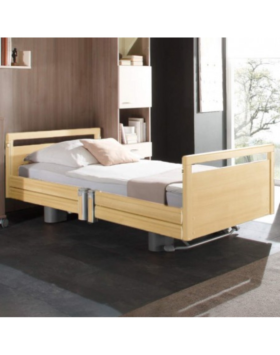 Livorno Premium Nursing Bed, Split Side Rails