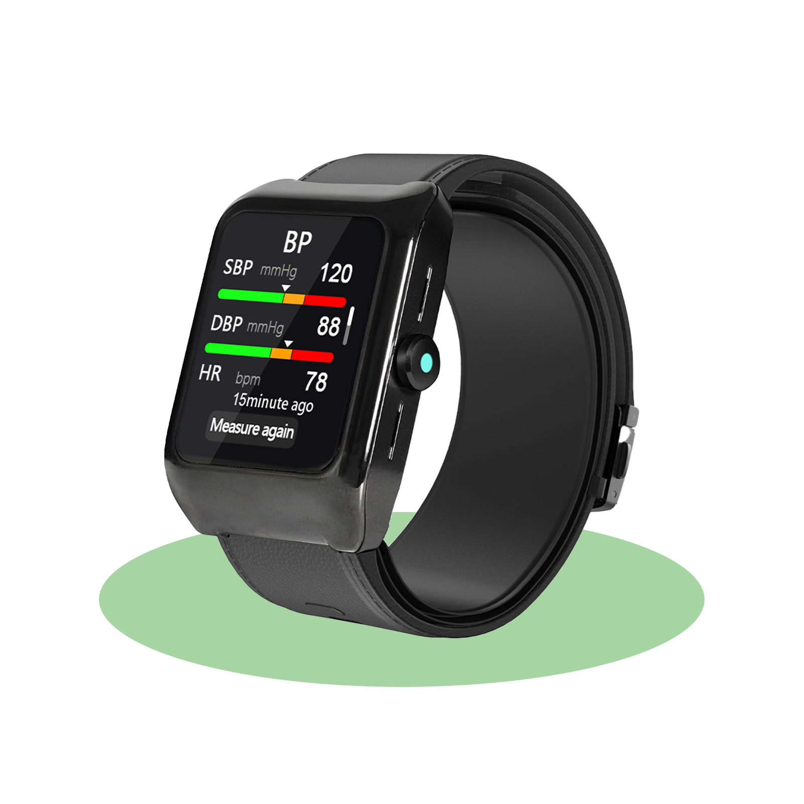 Cuff Oscillometric Blood Pressure Watch